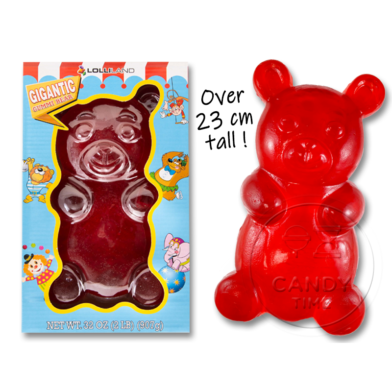 Big Gummy Bear Giant Solid Gummy Bear Red | EPH Creative Event Prop