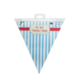 Blue Party Flags 50pk