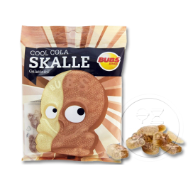 BUBS Cool Cola Skulls 190g Bag Box of 14
