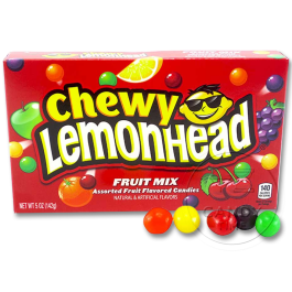 Chewy Lemonhead Fruit Mix Video Box