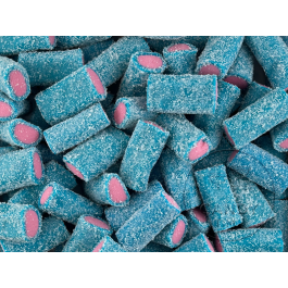 Damel Mini Jumbo Sour Raspberry Tubes 1kg Bag