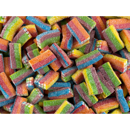 Damel Sour Rainbow Bricks 1kg Bag