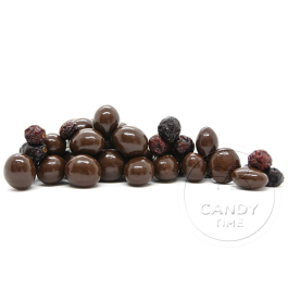 Premium Dark Chocolate Coated Cranberries 500g Bag
