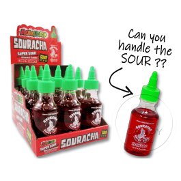 Howlers Souracha Liquid Filled Candy Box of 12