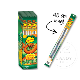 Joojoos Wrapped SOUR Mega Snake Box of 36