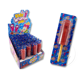 Kidz Whistle Pop Candy Box of 32