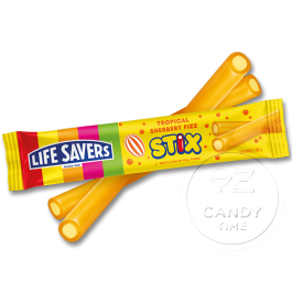 Life Savers Sherbert Fizz Stix Tropical Box of 24