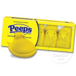 Marshmallow Peeps Original 5 Pack Box of 24