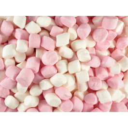 Mini Marshmallows Pink & White 6kg Box