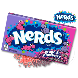 Nerds USA Strawberry & Grape Video Box