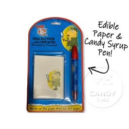 Edible Paper with Candy Syrup Pen Single