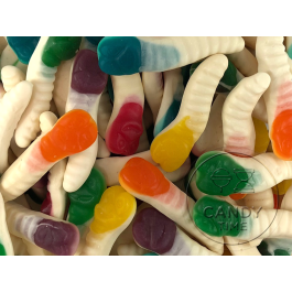 NZ Rainbow Confectionery HuHu Grubs 1kg Bag