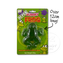 Giant Super Gummy Frog Box of 12