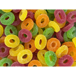 Sweet Treats Fruit Rings 1kg