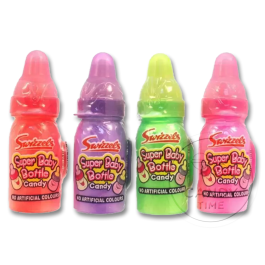 Swizzels Super Baby Bottle Candy Box of 24