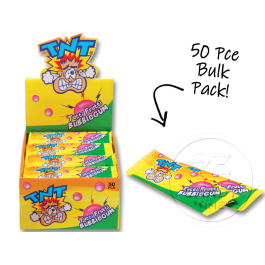 TNT Tutti Frutti Flavour Gum 50pce Box Single