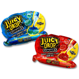 Juicy Drop Gummies with Sour Gel Pen Box of 16