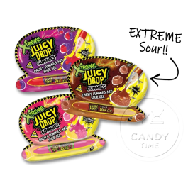 Juicy Drop XTREME Gummies with Sour Gel Pen Box of 12