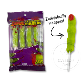 Zombie Lollipop Fingers 4 Pack